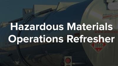 Hazmat Operations Refresher - 2nd Offering | Lehigh Emergency Services Training Academy